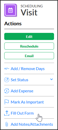 V3 Review Visit Overlay - Fill Out Form
