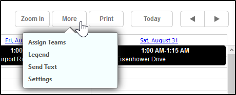 Calendar Use - Overview