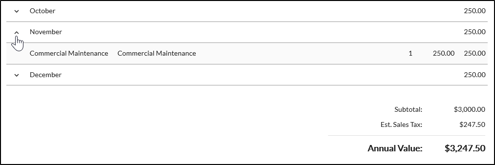 Installment Plan Review Overlay