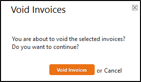 Void Invoices