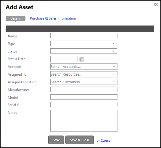 Asset Tracking