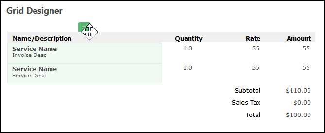 Create an Estimate Grid