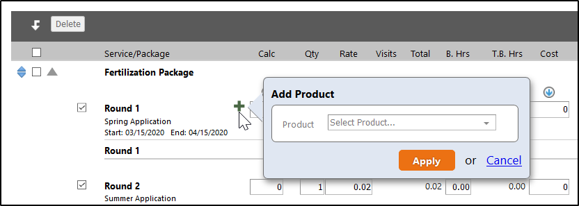 Create Estimate Templates