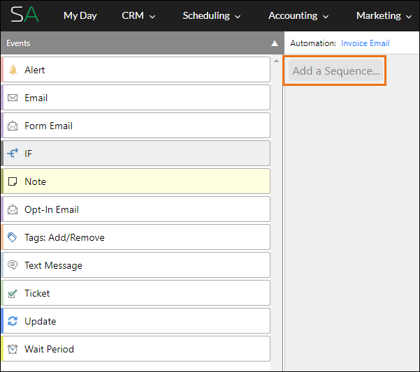 Create an Invoice Email Automation