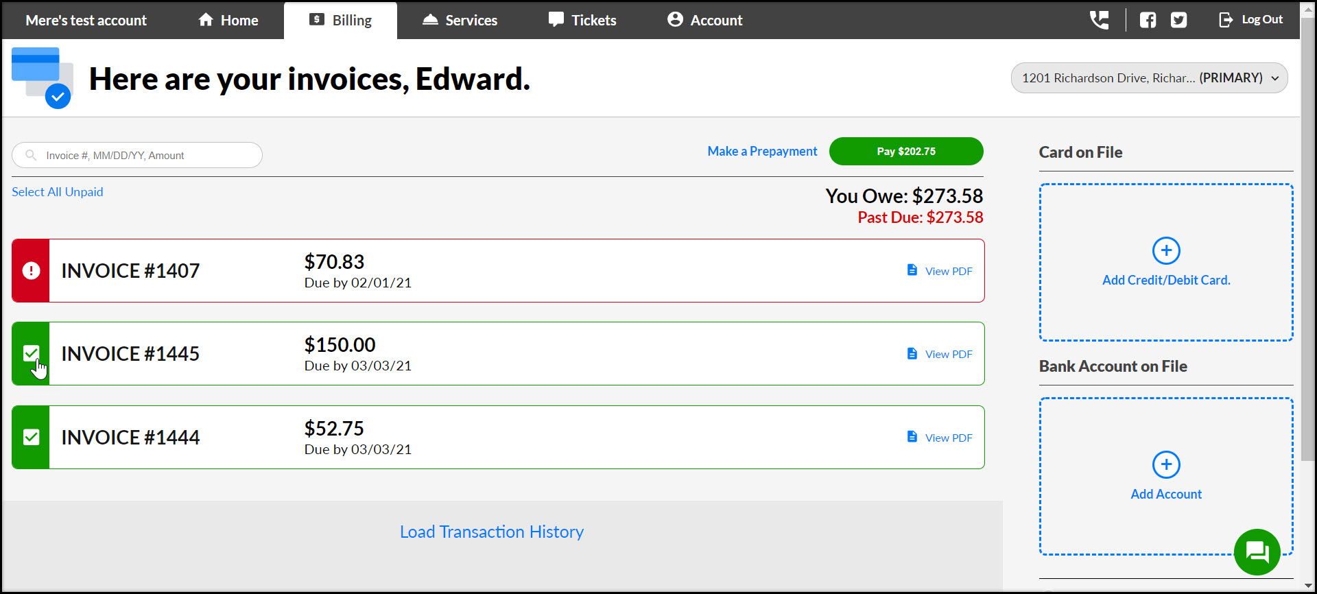 Using the Client Portal