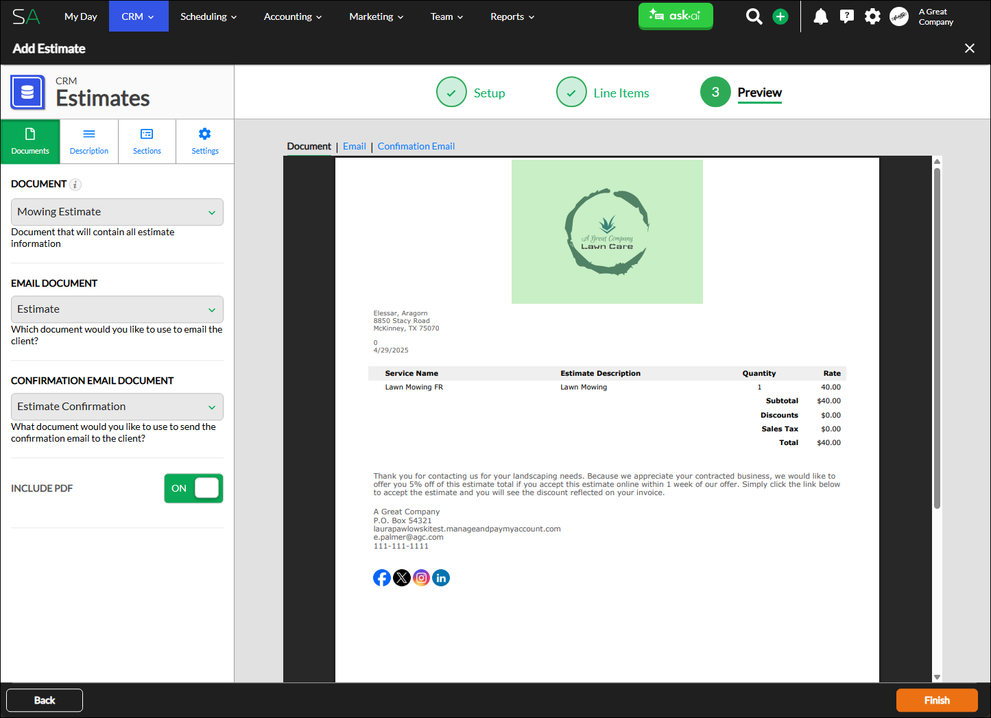 Beta Estimates - Add an Estimate